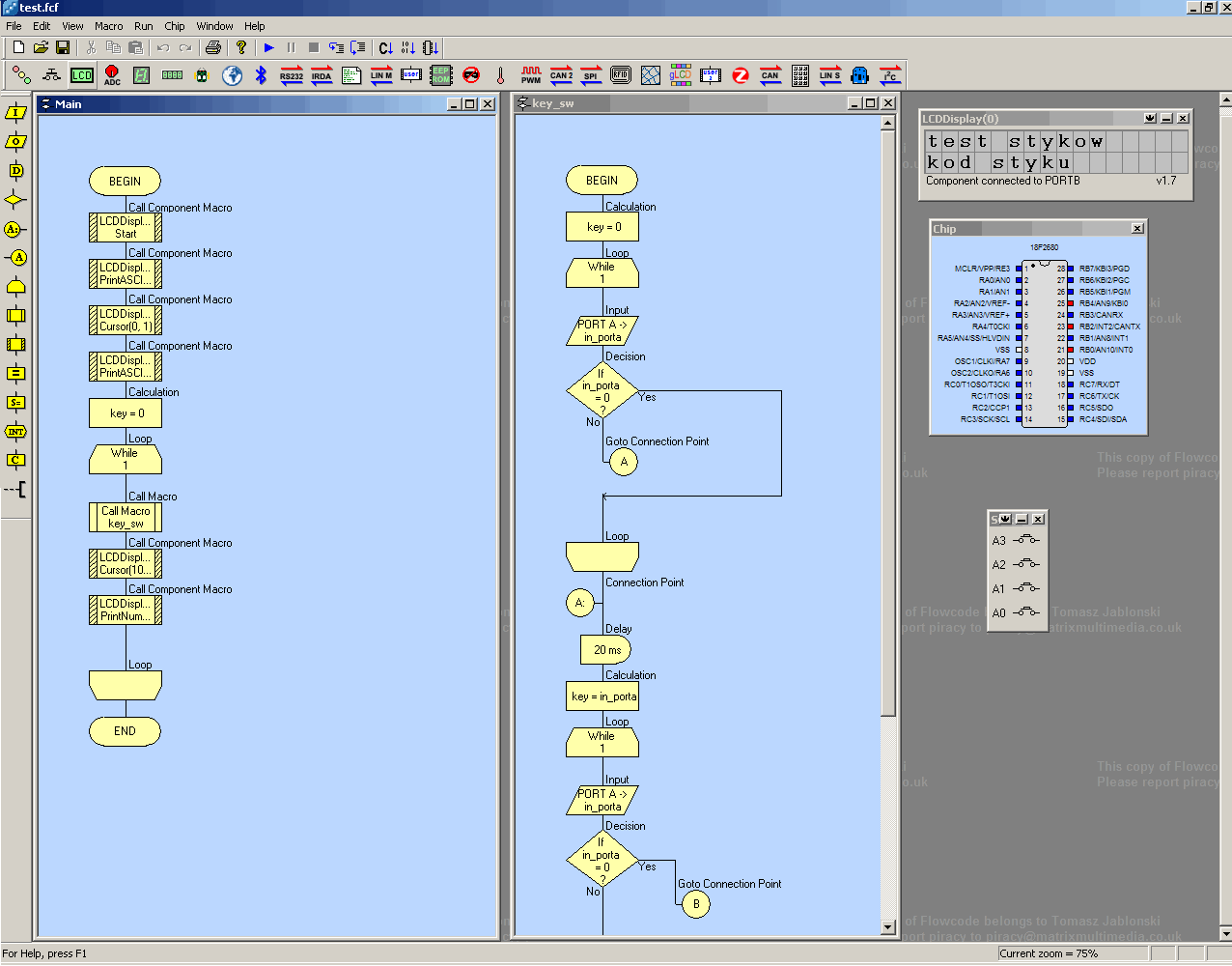 Flowcode. Doskonałe narzędzie dla zabieganych @ easy-soft | elektronika ...