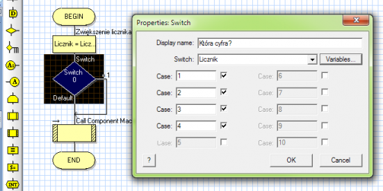 FlowCode. Multipleksowany wyświetlacz LED, przerwania Timera @ easy ...